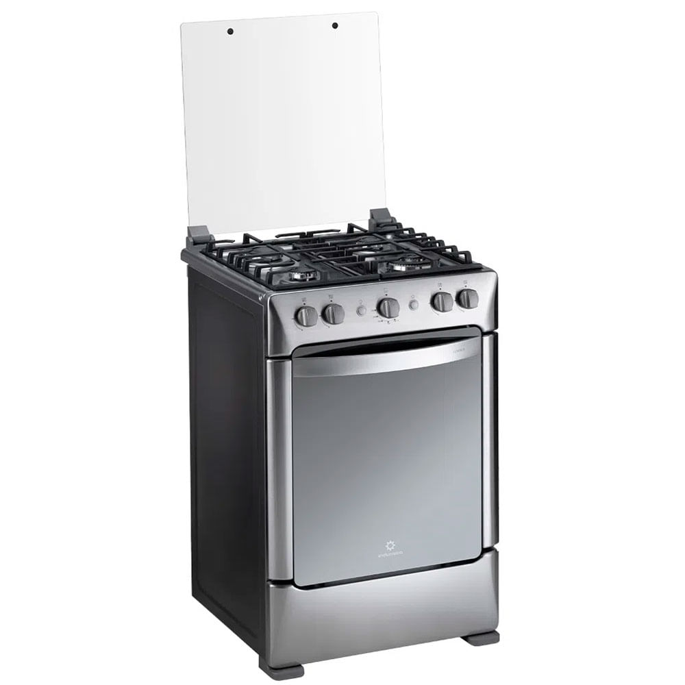 Cocina a gas 24" cromada - con capelo granada zfo - Siman El Salvador