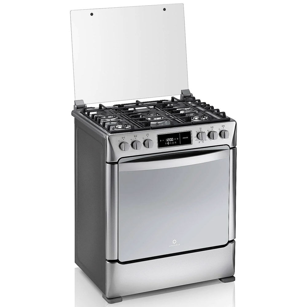 Cocina a gas 30" cromada- con capelo monaco zfo - Siman El Salvador