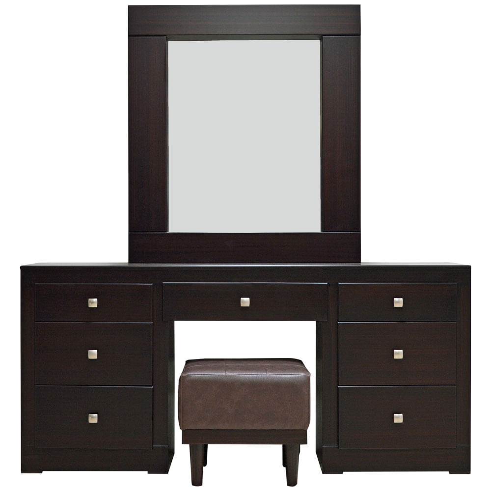 Gavetero con espejo y taburete - Siman Nicaragua