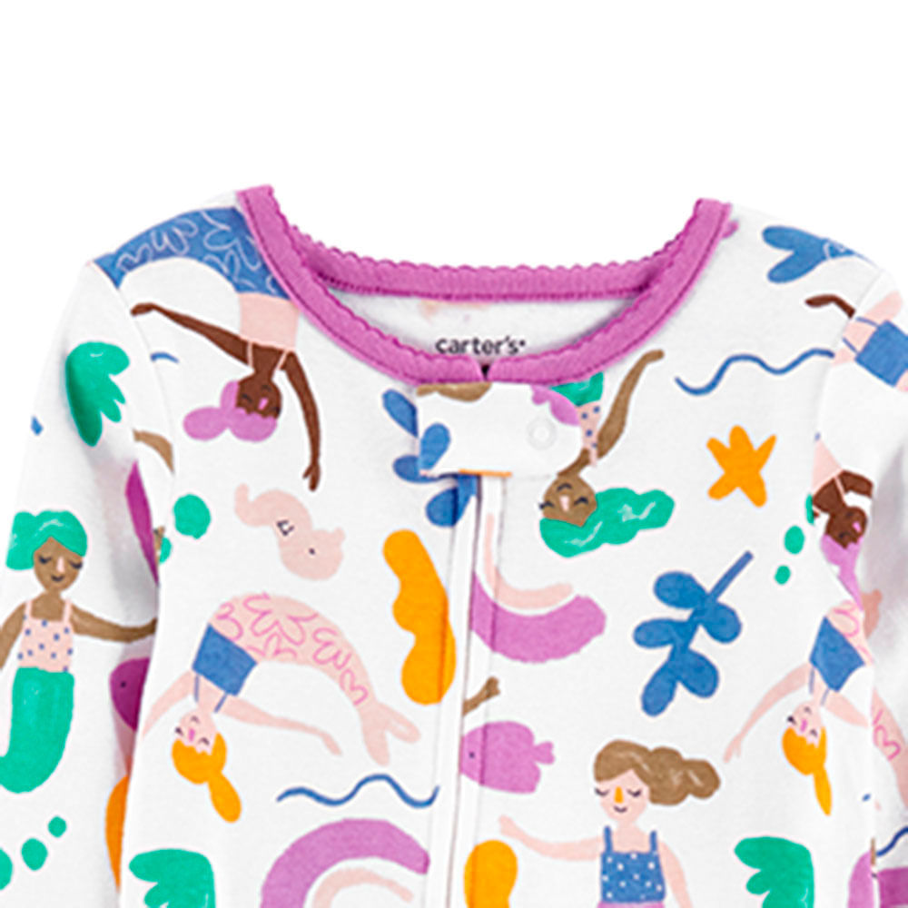 Pijama piecitos sirena para bebé niña - Siman El Salvador