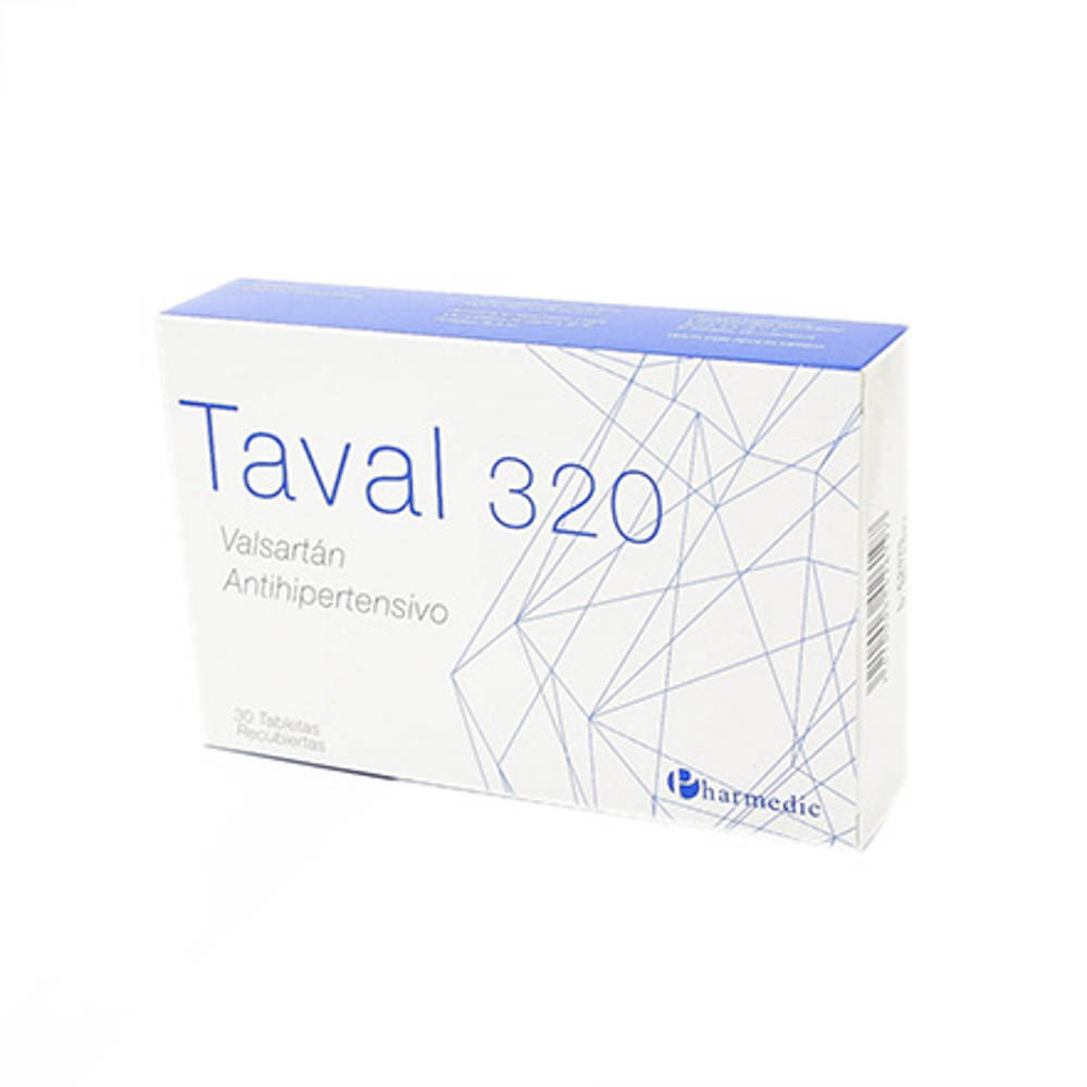 Taval 320mg 30 Tabletas - Siman El Salvador