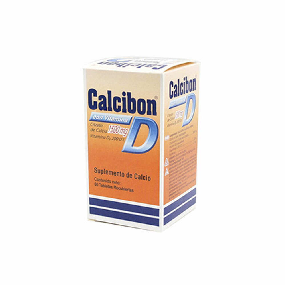 Calcibon D frasco 60 Tabletas - Siman El Salvador