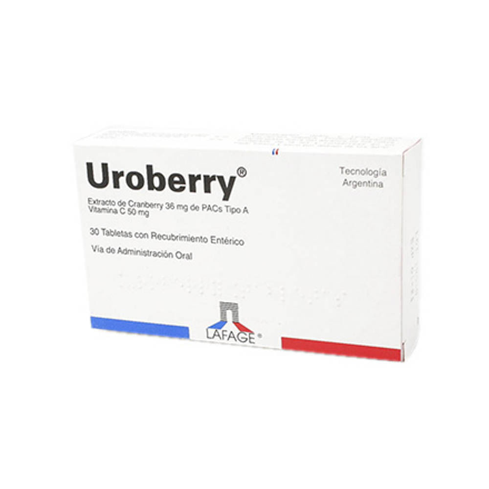 Uroberry 30 Tabletas