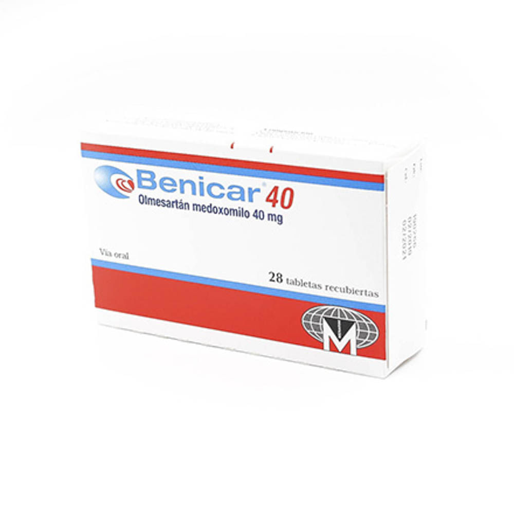 Benicar 40mg caja 28 Tabletas - Siman El Salvador