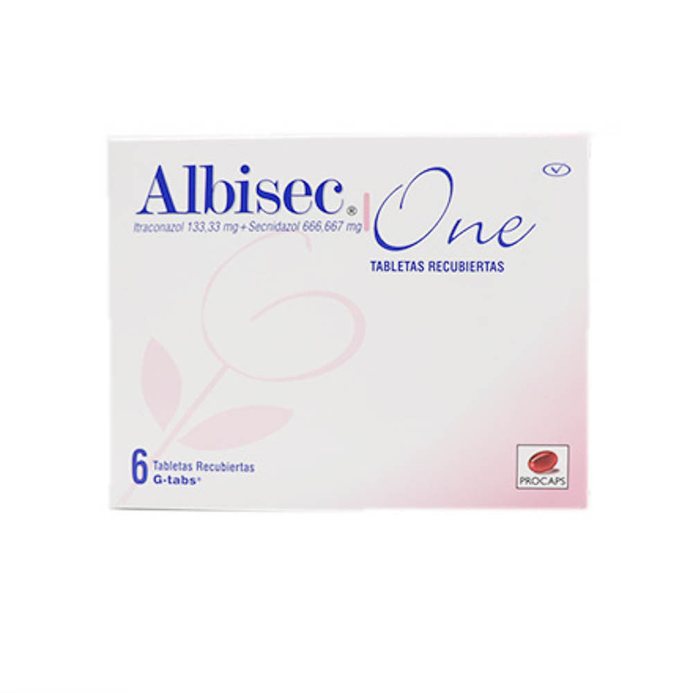 Albisec one caja 6 Tabletas Recubiertas - Siman El Salvador