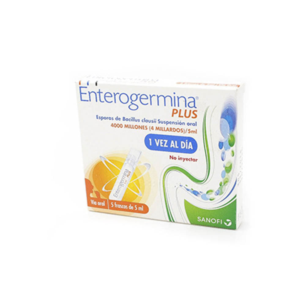 Enterogermina Plus 5 Frascos de 5ml - Siman El Salvador
