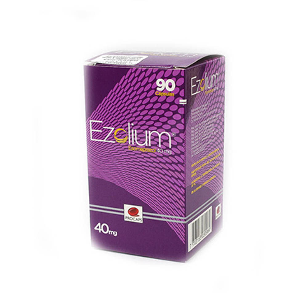 Ezolium 40mg 90 Capsulas - Siman El Salvador
