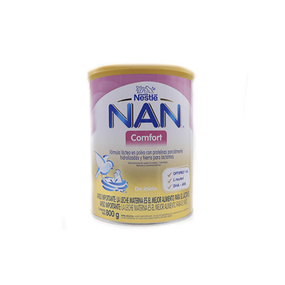 Nestlé NAN COMFORT Fórmula Infantil de Inicio 800g - Siman El Salvador