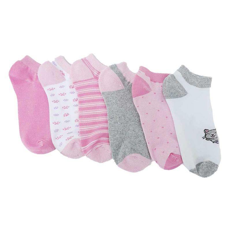 Set de 6 pares de calcetines multicolor para niña - Siman El Salvador