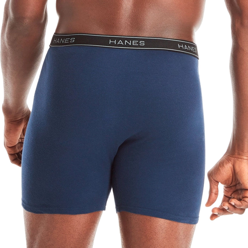 Pack de 6 boxers brief Hanes multicolor para hombre - Siman Costa Rica