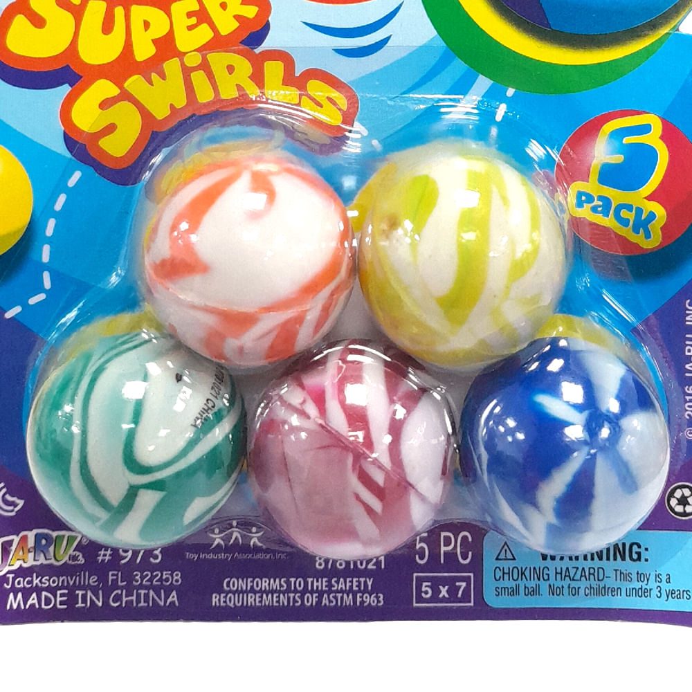 Pelotas super swirls