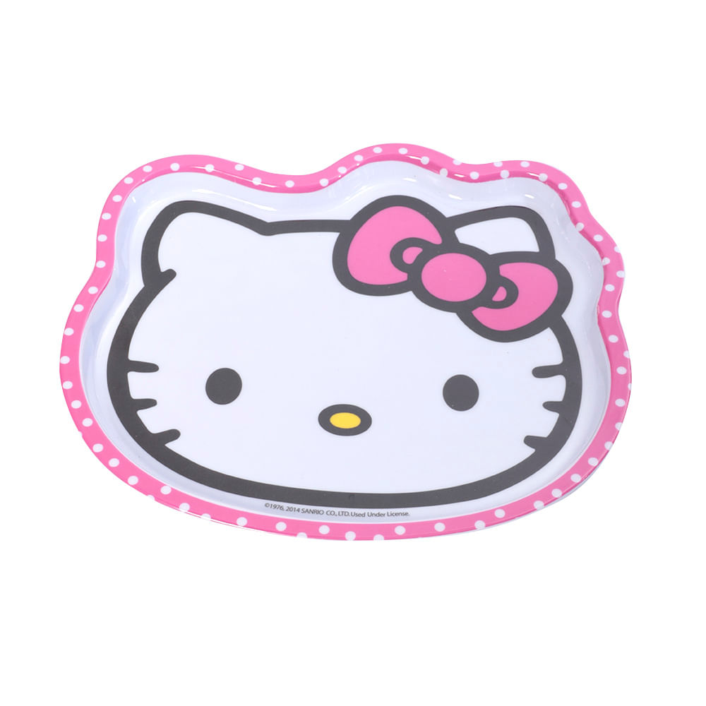 Plato de melamina hello kitty - Siman Costa Rica