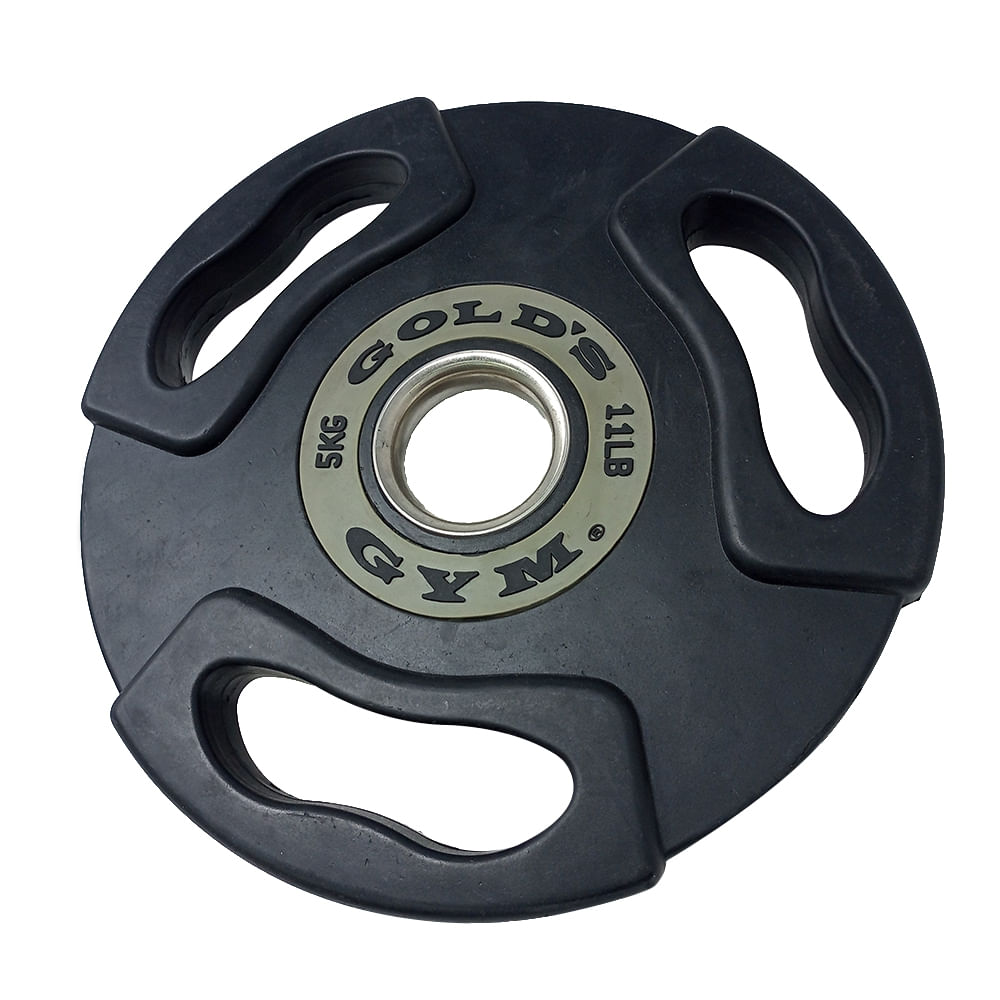 Disco semi olímpico Golds Gym 5 kilos - Siman Guatemala