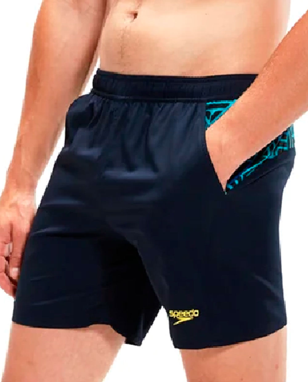 Calzoneta de baño deportivo navy para hombre - Siman Guatemala