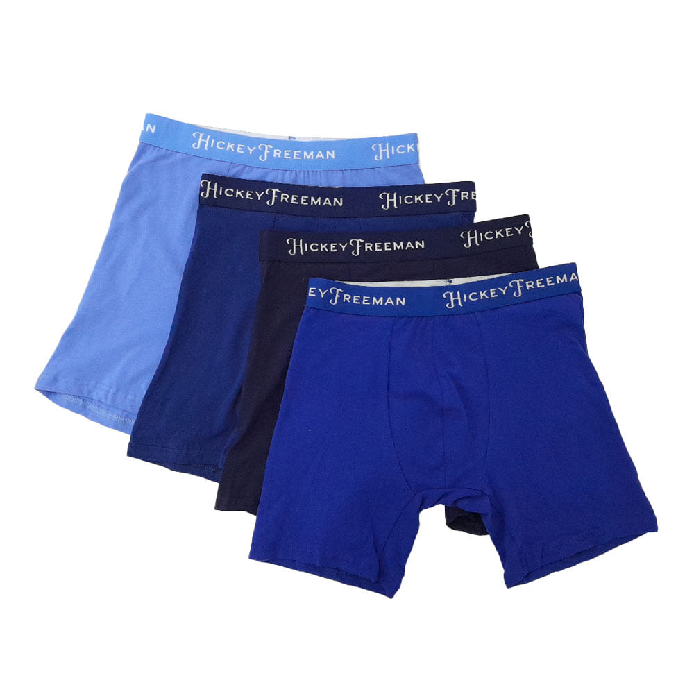 Pack de 4 boxers brief Hickey Freeman azules para hombre - Siman El ...