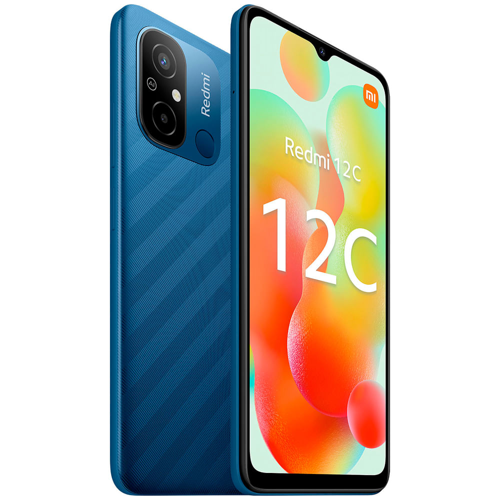 Celular redmi 12c 4gb ram 128gb rom azul - Siman Nicaragua