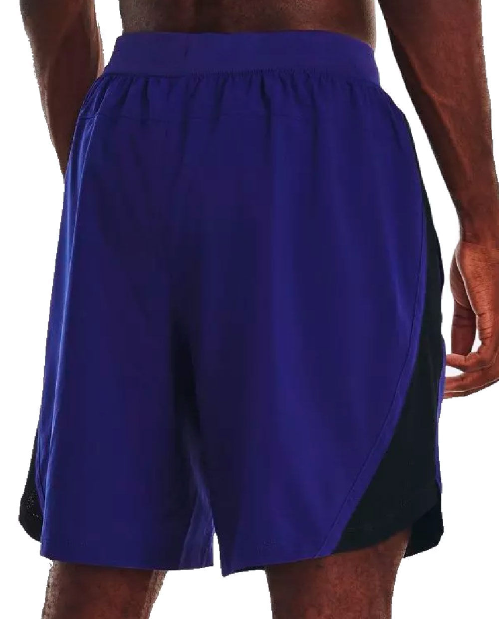 Short deportivo azul estampado Under Armour para hombre