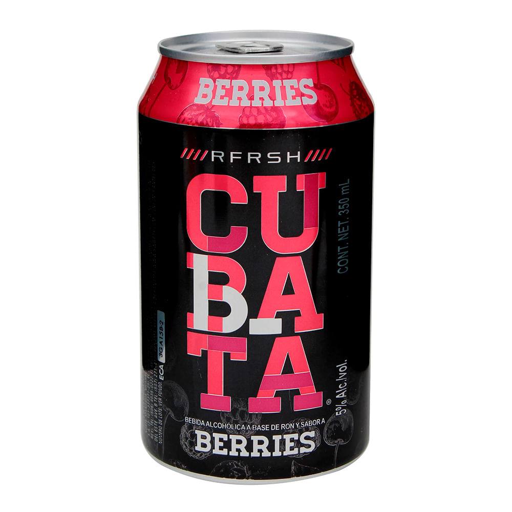 Bebida Alcohólica Cubata Berries 355ml - Siman El Salvador