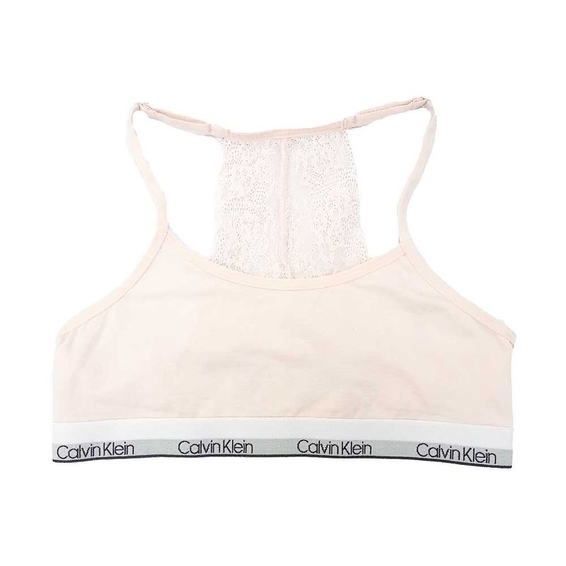 Set 2 brasieres multicolor sólido para niña