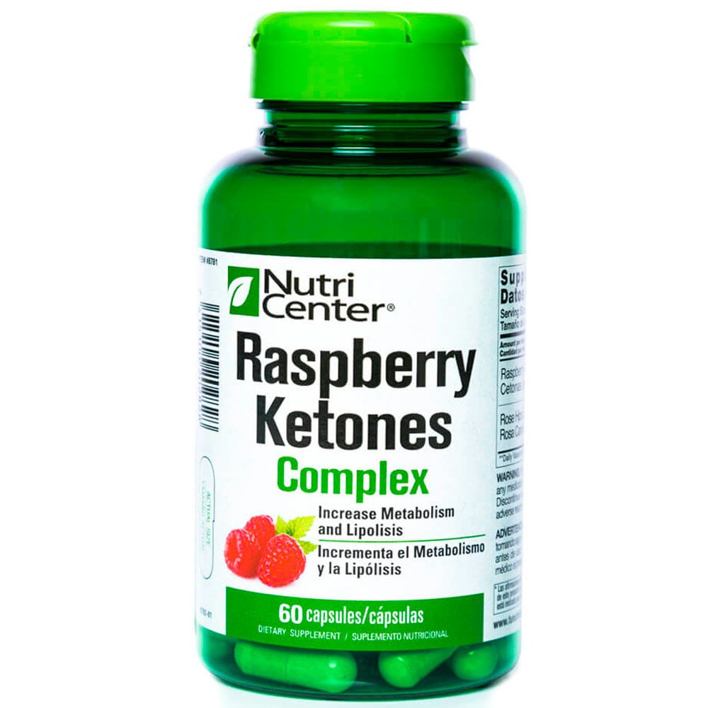 Raspberry Ketones Complex 60 capsulas - Siman El Salvador