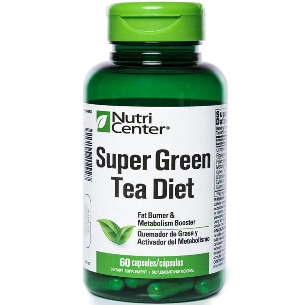Super Green Tea Diet 60 capsulas - Siman El Salvador