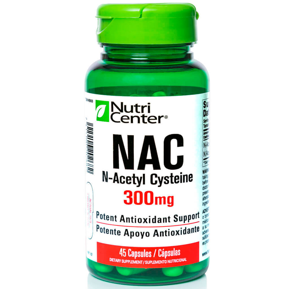 NAC N-Acetyl Cysteine 300mg - Siman El Salvador