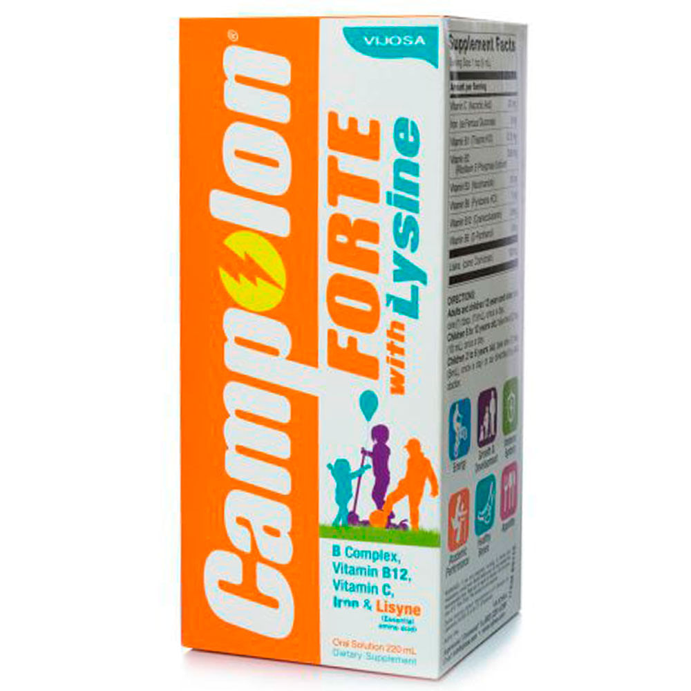 Campolon Forte with Lysine 220 ML - Siman El Salvador