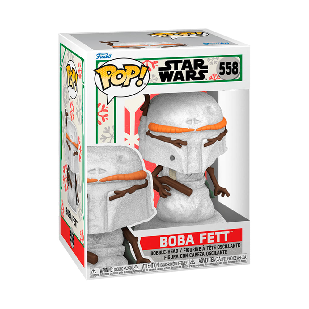 Pop star wars holiday boba fett figura cabeza oscilante - Siman Costa Rica
