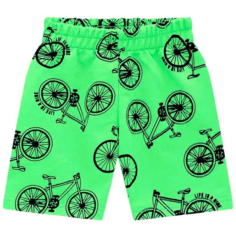 Short verde con estampado para niño - Siman Costa Rica