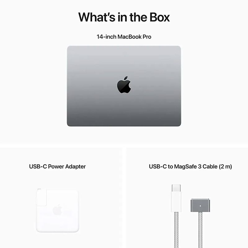 Apple Macbook Pro 14" 16GB RAM + 512GB SSD gris espacial - Siman El ...