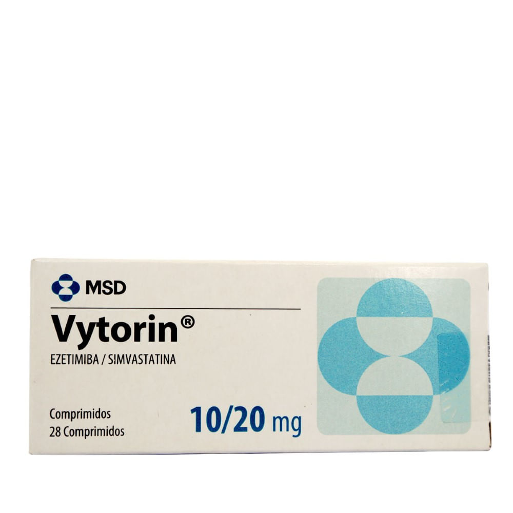 Vytorin 10mg/20mg x 28 tabletas - Siman El Salvador