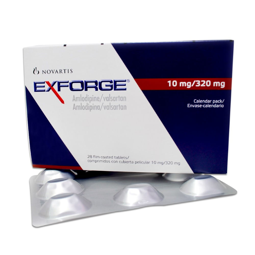 Exforge 10mg/320mg x 28 comprimidos - Siman El Salvador