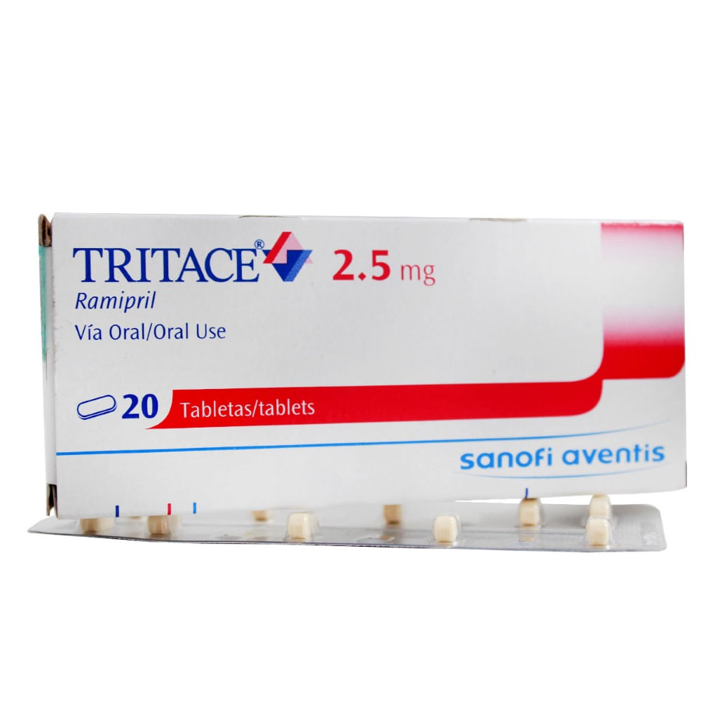 Tritace 2.5mg x 20 tabletas