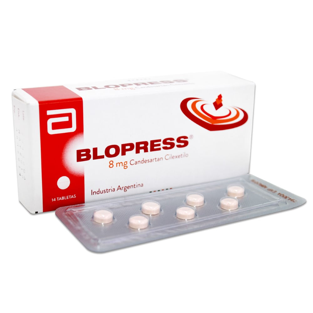 Blopress 8mg x 14 tabletas - Siman El Salvador