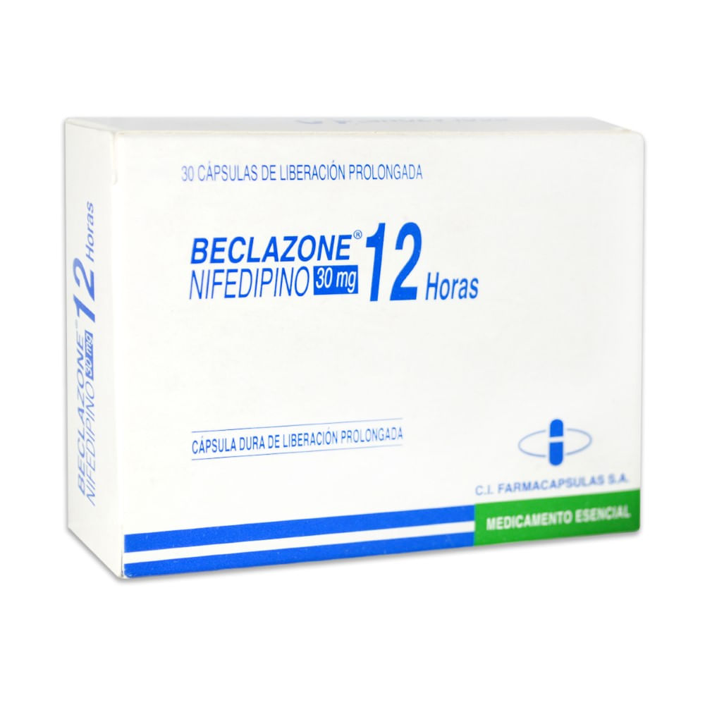 Beclazone 30mg x 30 capsulas - Siman El Salvador