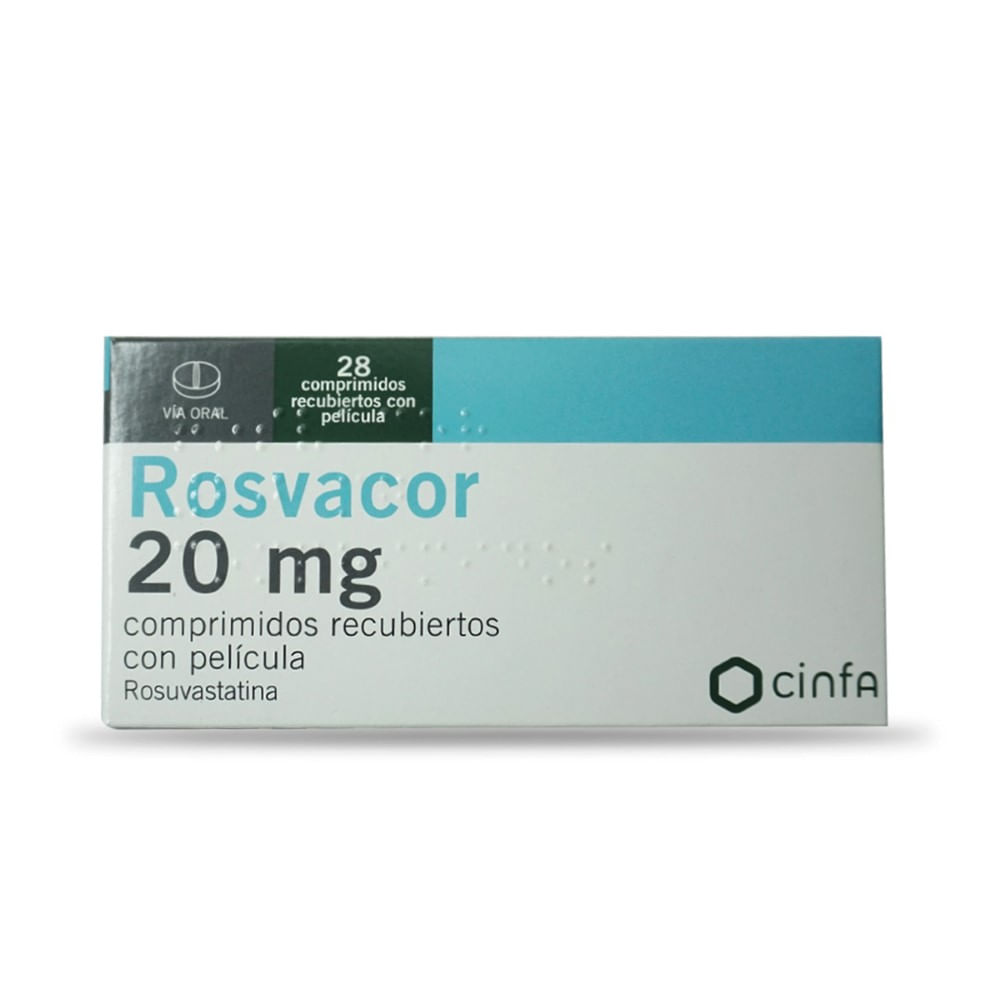 Rosvacor 20mg x 28 comprimidos
