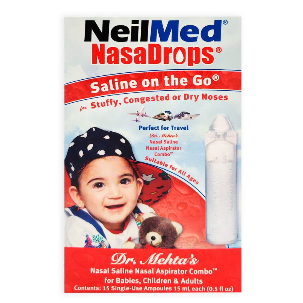 Nasadrops solucion salina x 15 ampollas de 15ml