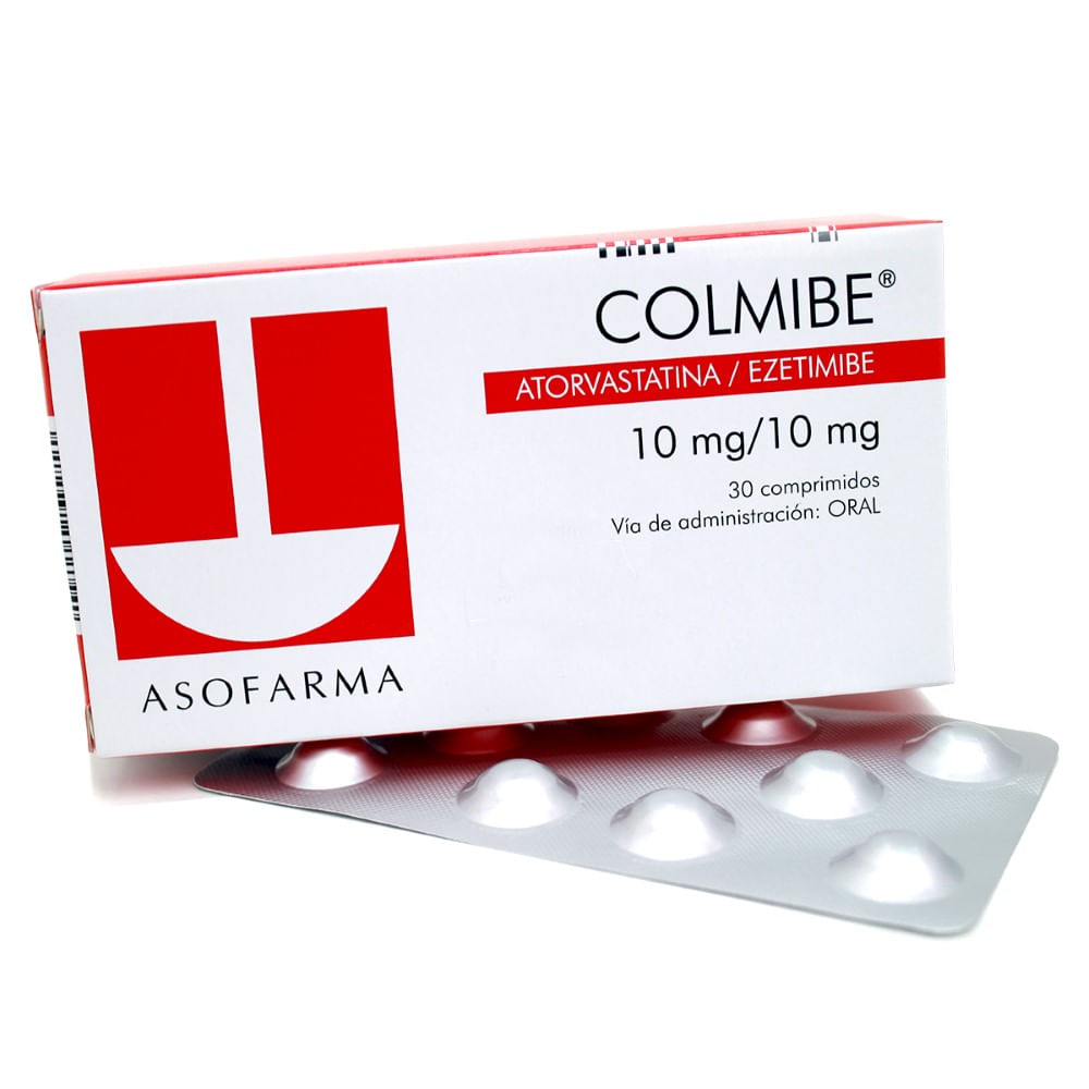Colmibe 10mg/10mg x 30 comprimidos - Siman El Salvador