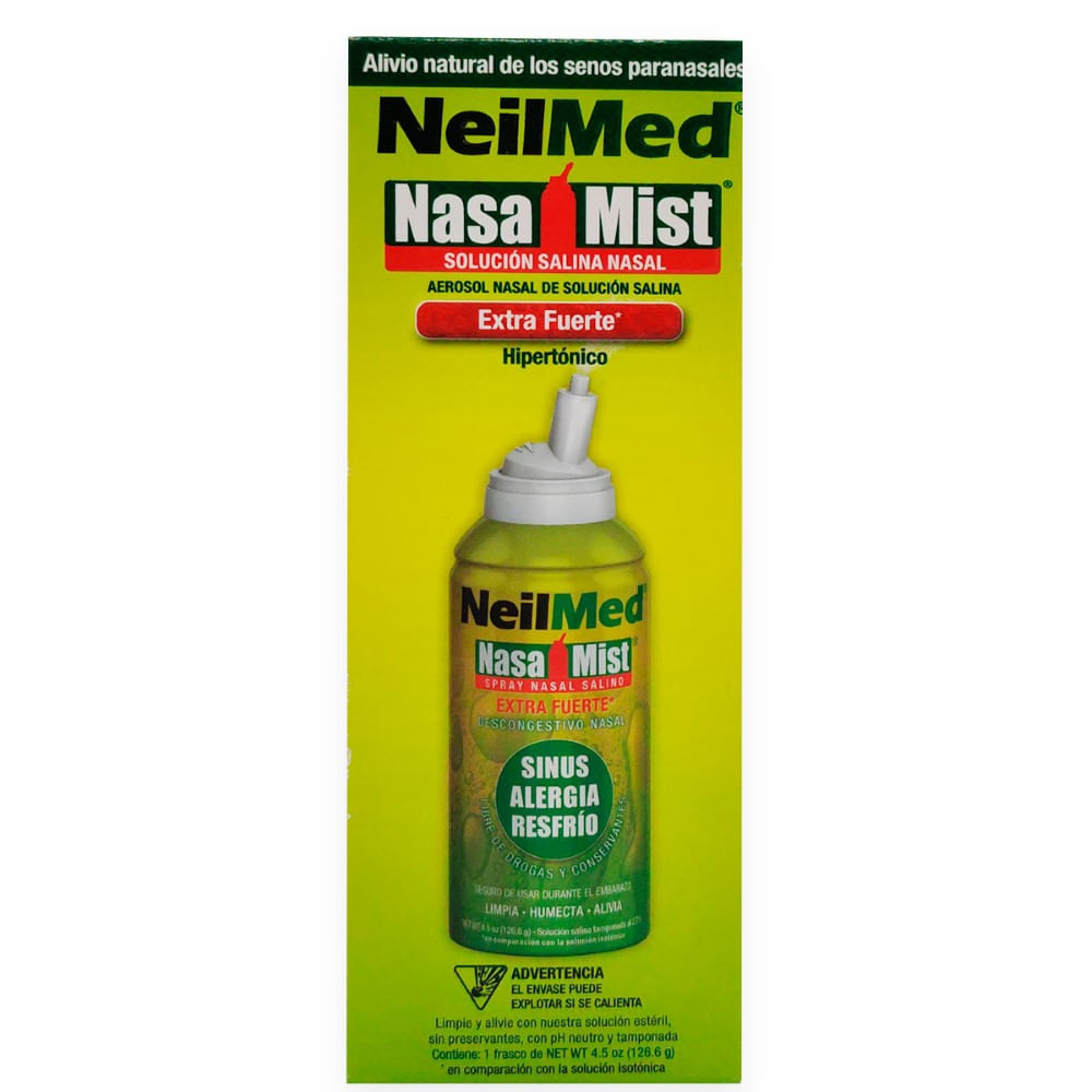 Nasamist hipertonic aerosol frasco x 125ml - Siman El Salvador