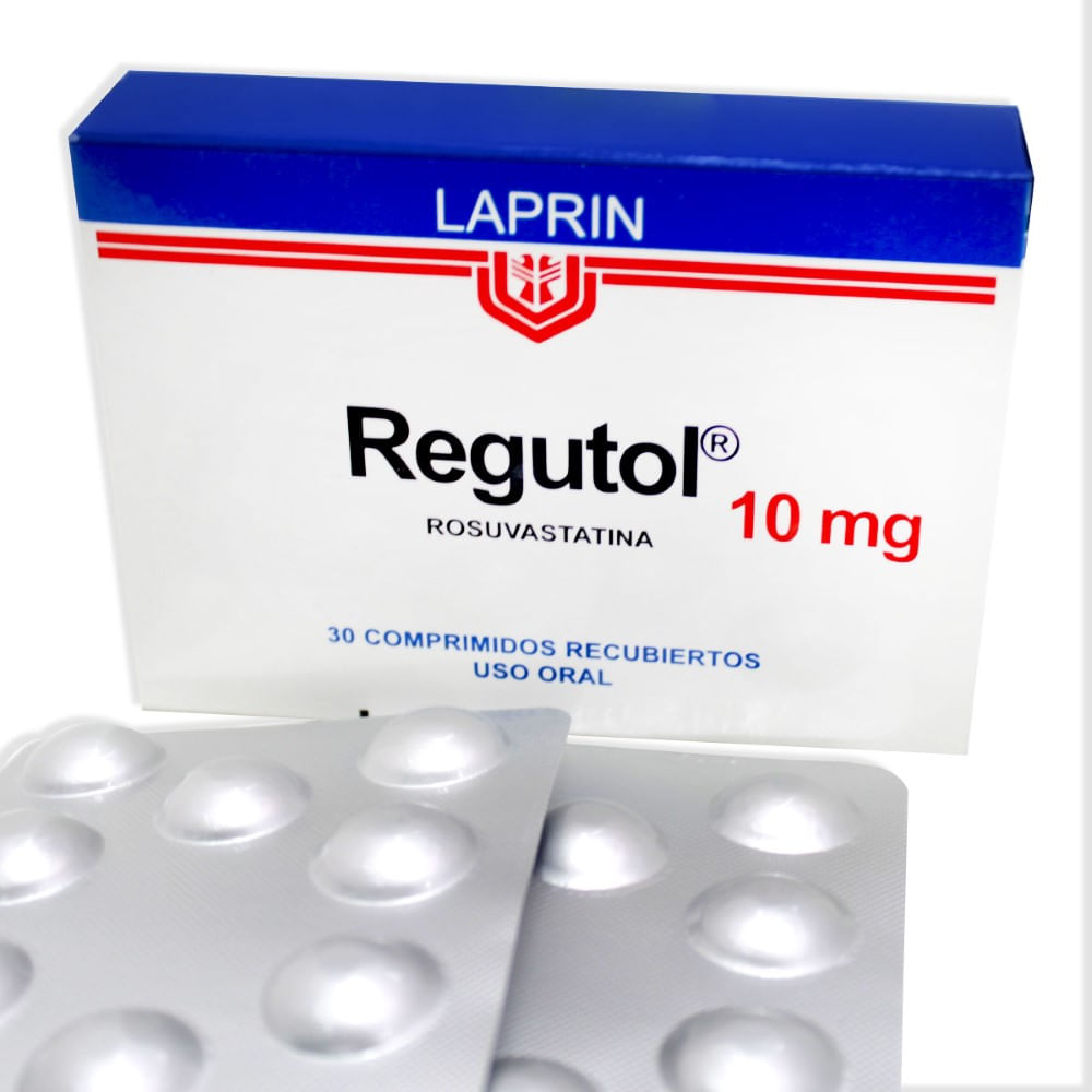 Regutol 10mg x 30 comprimidos - Siman El Salvador