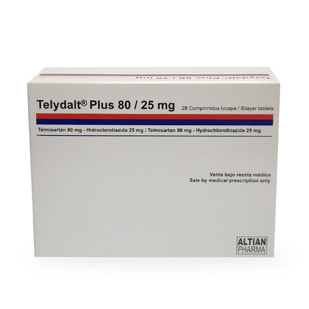 Telydalt plus 80mg/25mg x 28 comprimidos