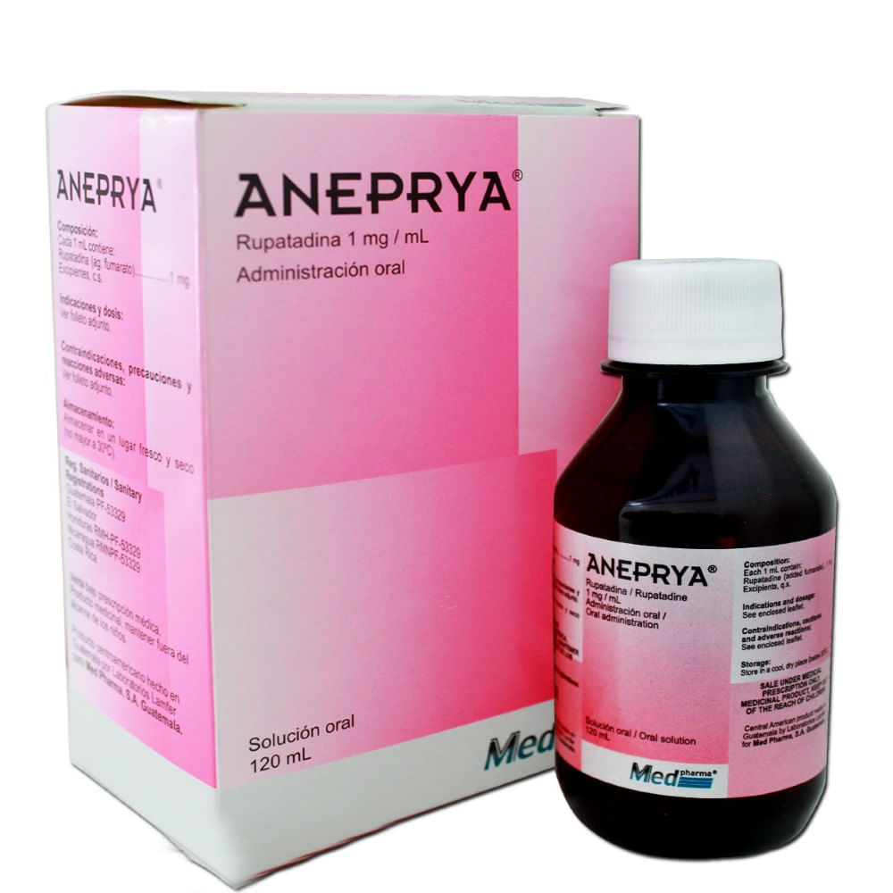 Aneprya 1mg solucion oral frasco x 120ml - Siman El Salvador