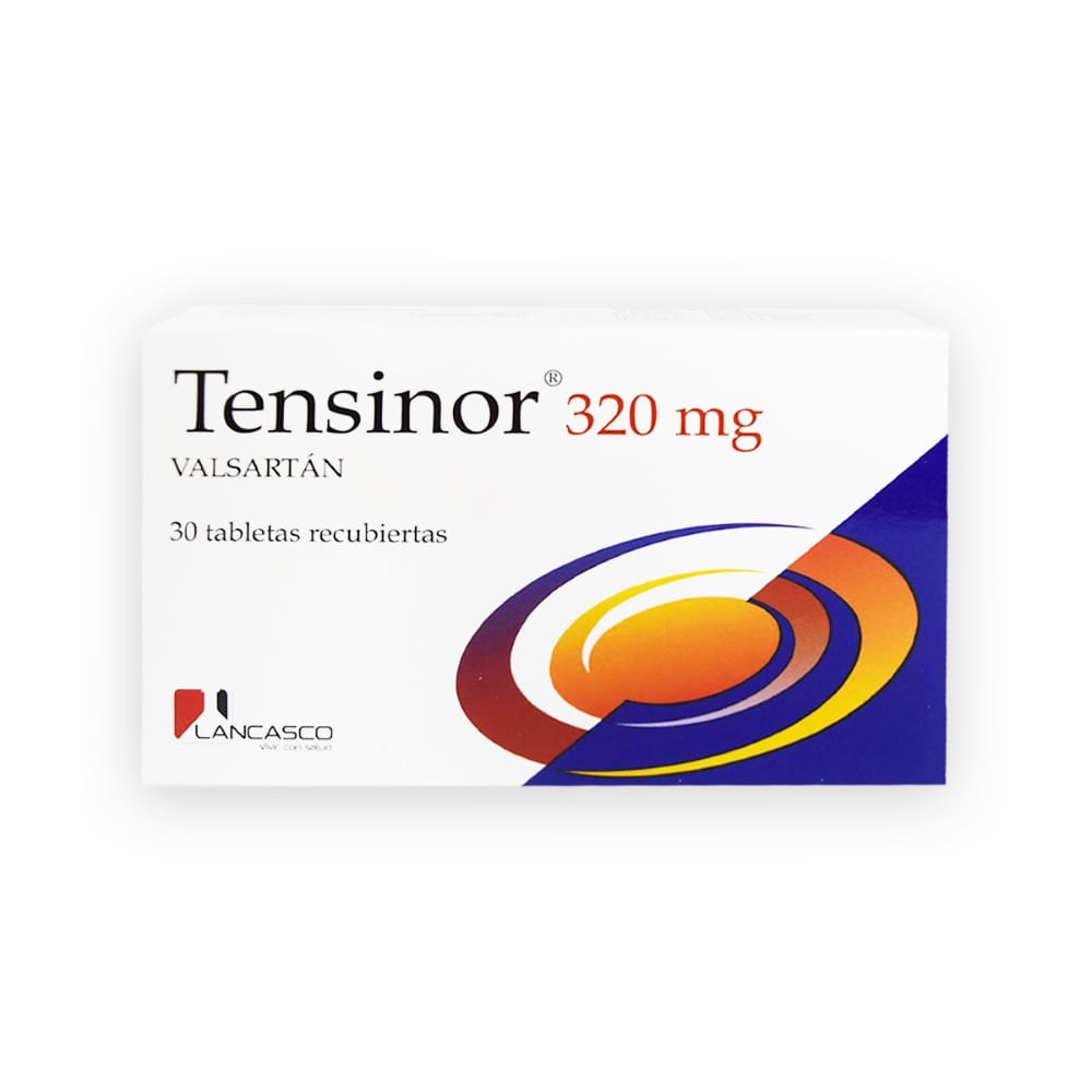 Tensinor 320 mg x 30 tabletas - Siman El Salvador