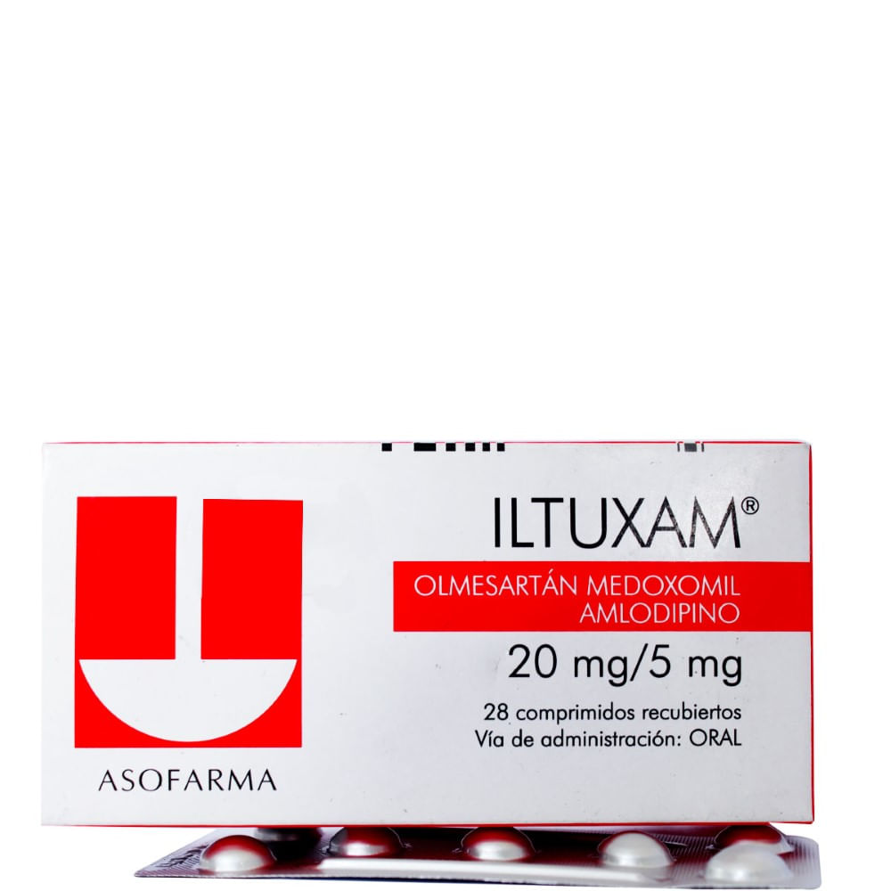Iltuxam 20mg/5mg x 28 comprimidos - Siman El Salvador