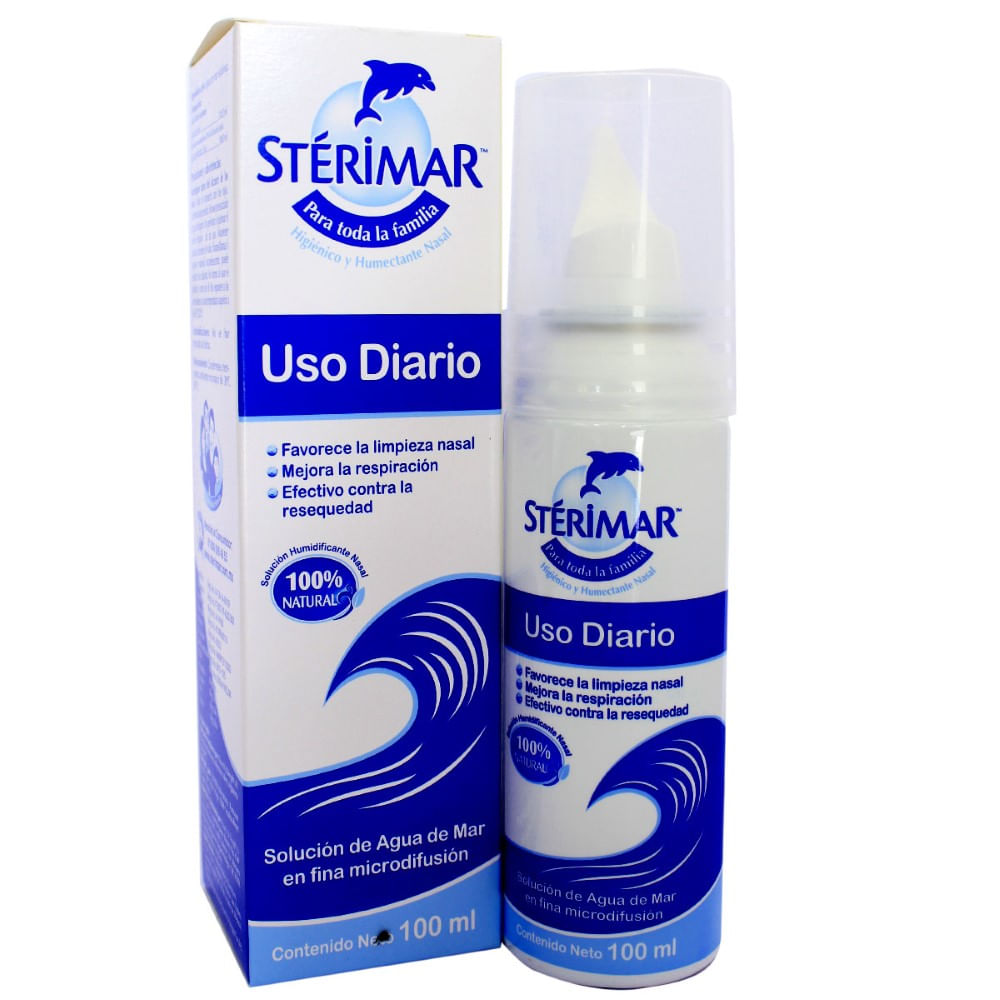 Sterimar spray solucion nasal frasco x 100 ml - Siman El Salvador