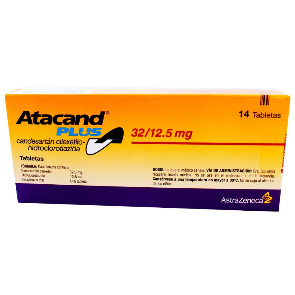 Atacand plus 32mg/12.5mg x 14 tabletas - Siman El Salvador