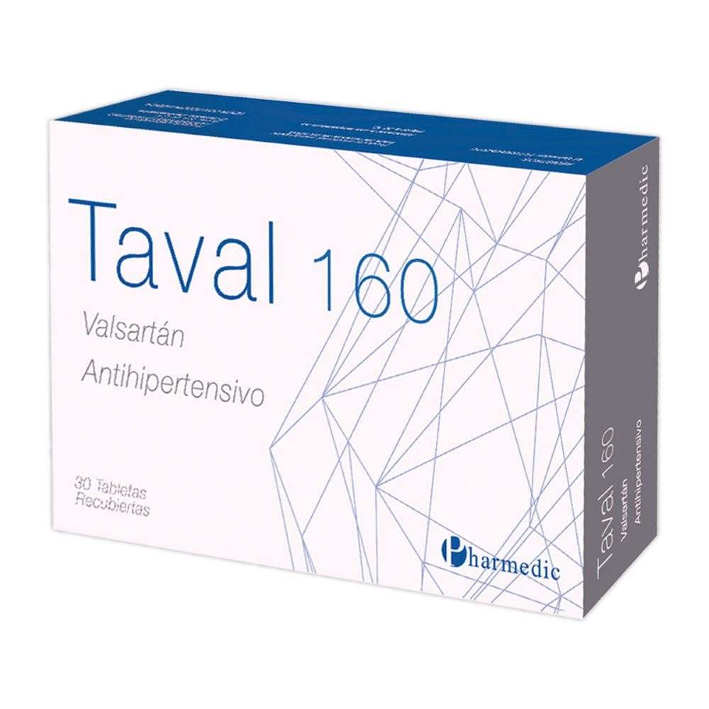 Taval 160mg x 30 tabletas - Siman El Salvador