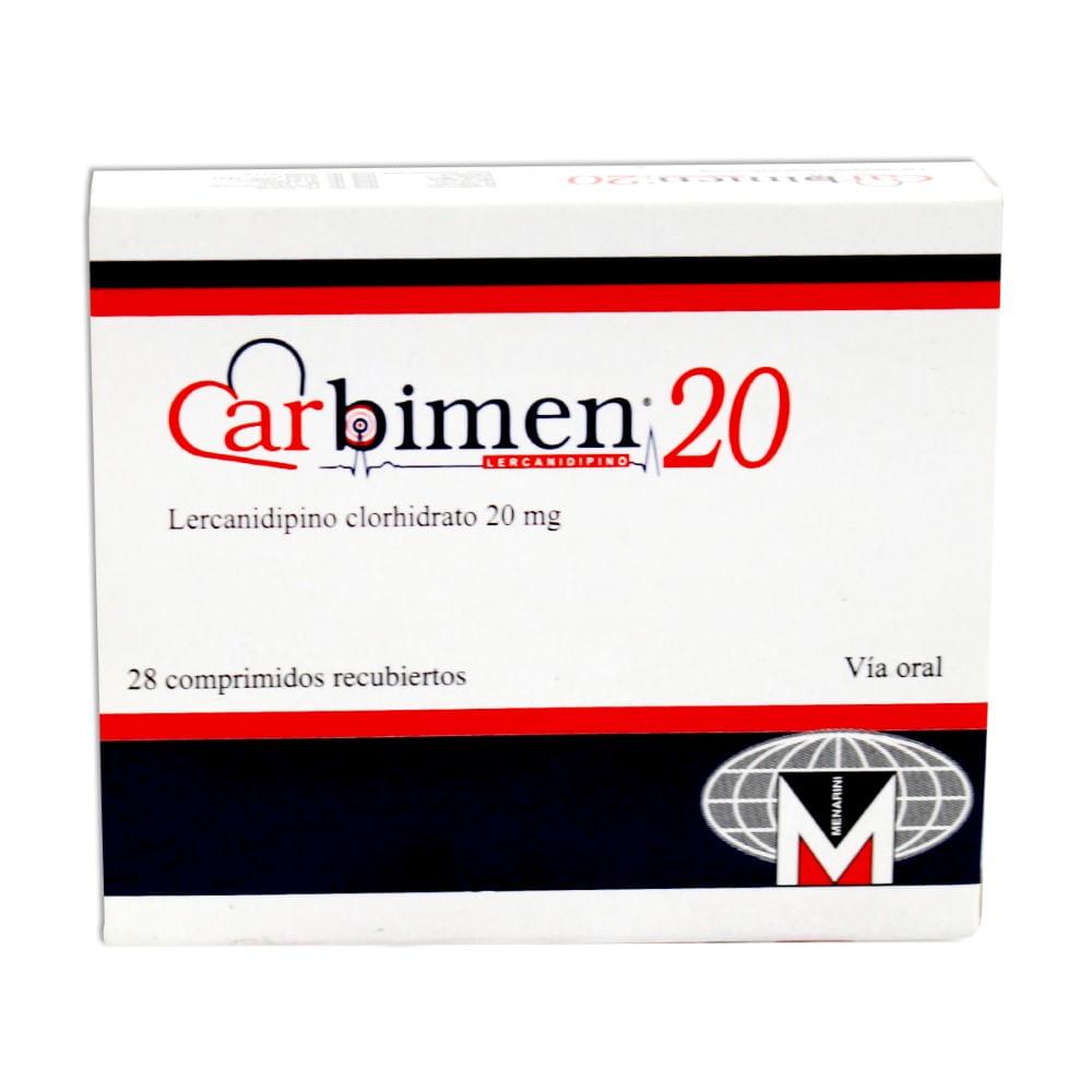 Carbimen 20mg x 28 comprimidos - Siman El Salvador