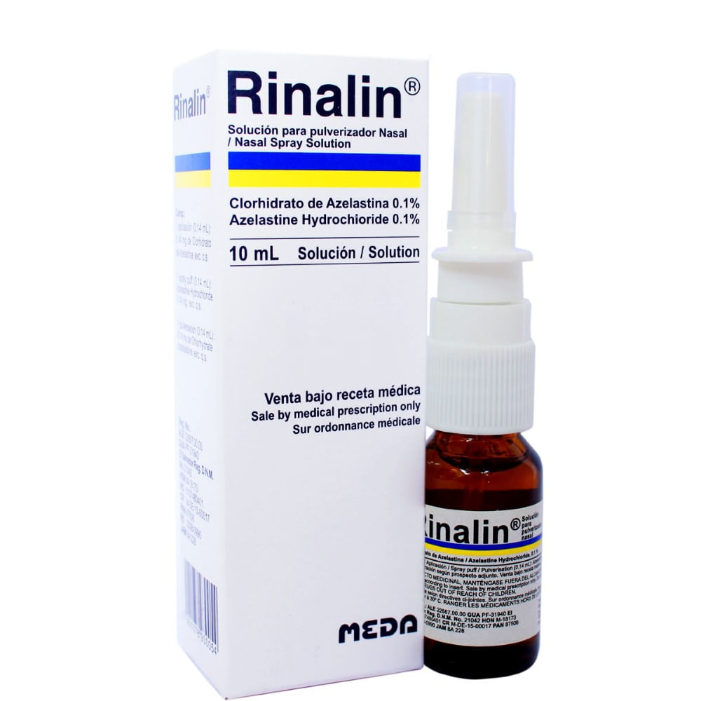 Rinalin spray nasal 10ml - Siman El Salvador