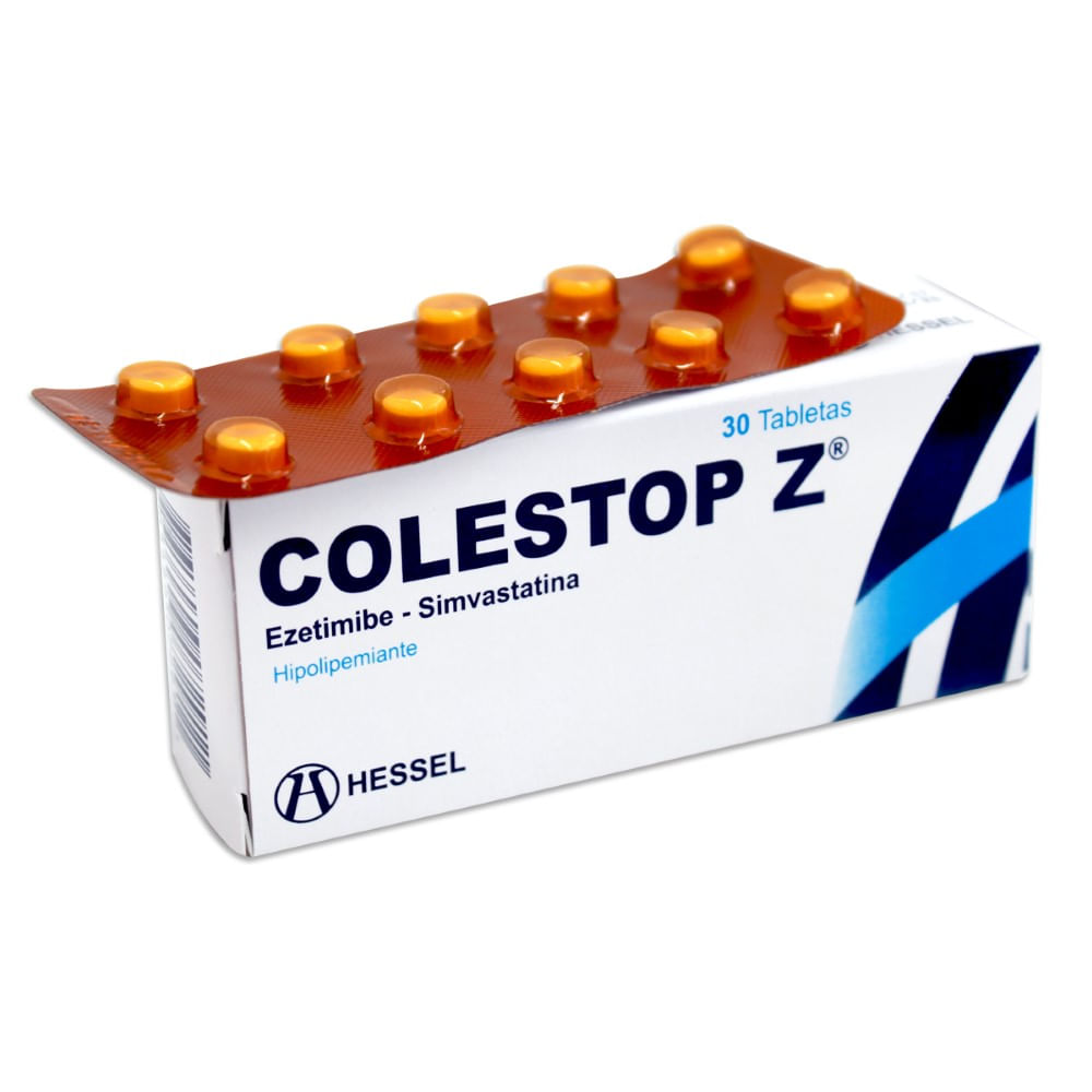 Colestop z x 30 tabletas - Siman El Salvador